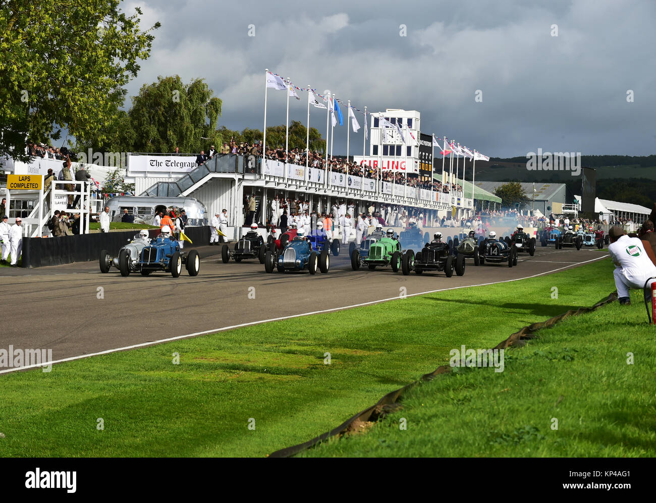 The start, Goodwood Trophy, Goodwood Revival 2015, 50's, 60's, 2015 ...