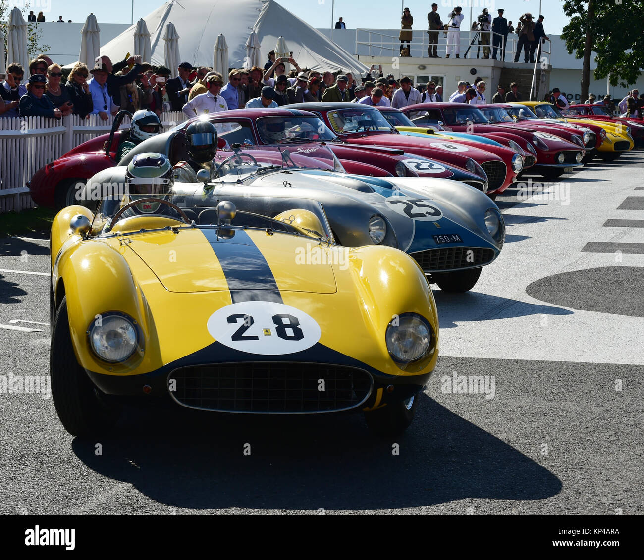 James Cottingham, Ferrari 500 TRC, Lavant Cup, Goodwood Revival 2015 ...