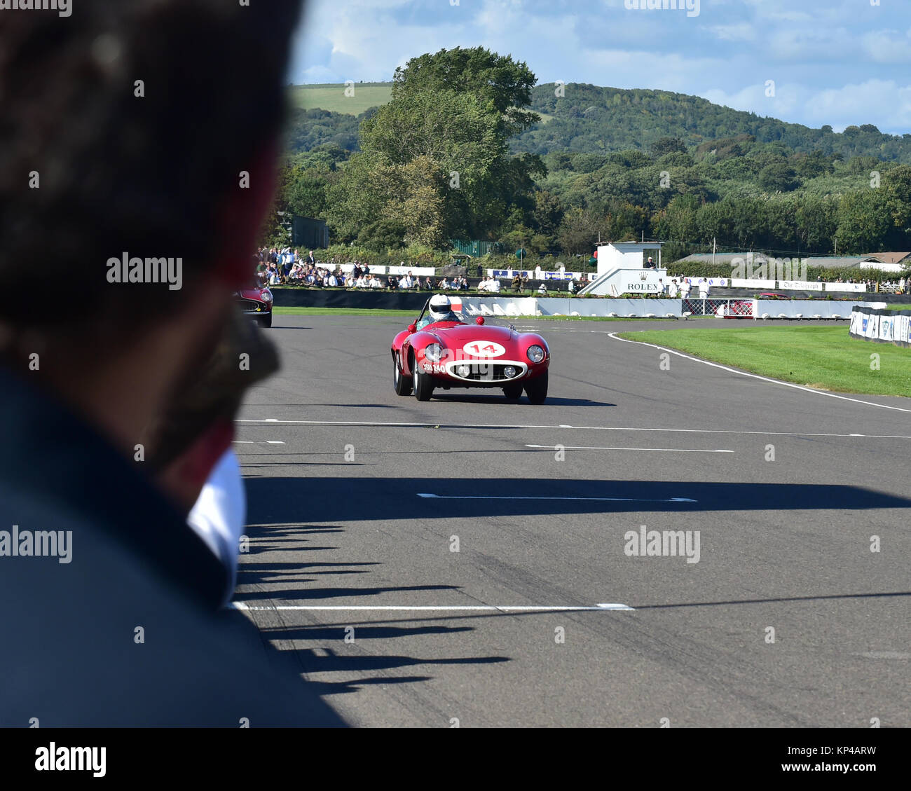 Andrew Frankel, Ferrari 750 Monza, Lavant Cup, Goodwood Revival 2015 ...