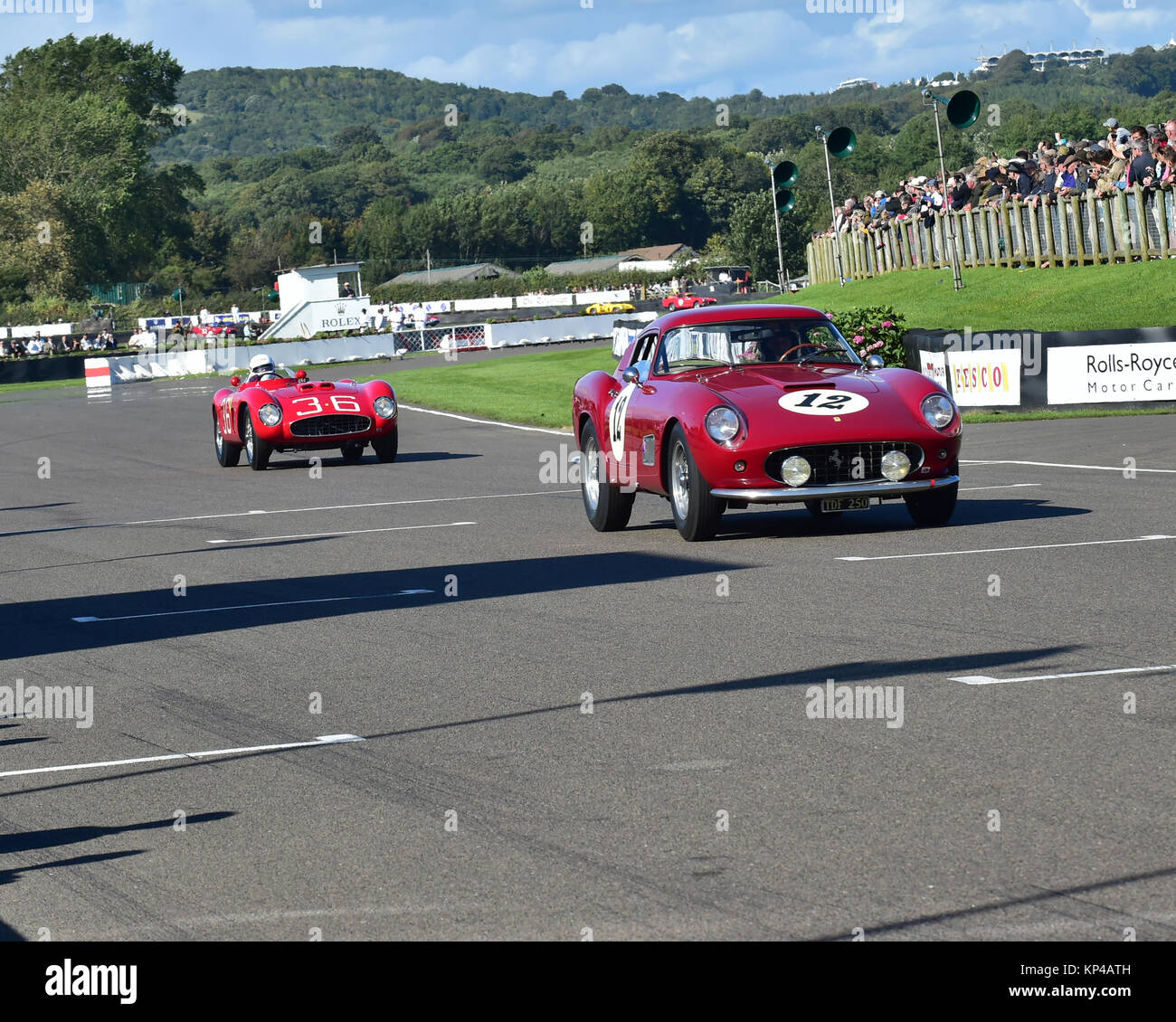 David Cottingham, Ferrari 500 TR, Lavant Cup, Goodwood Revival 2015, 50 ...