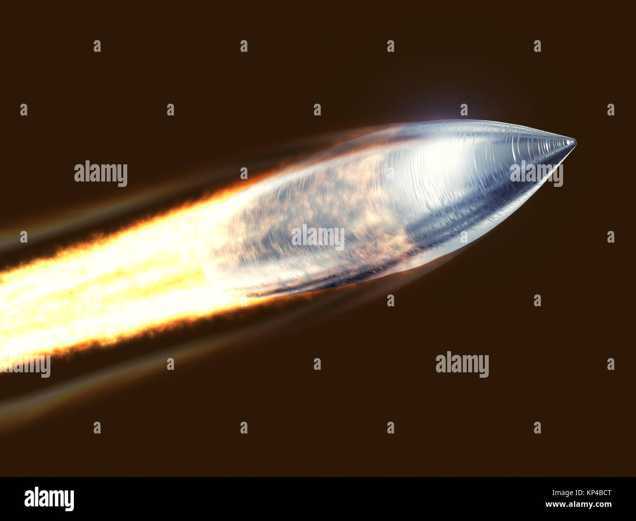 Flying bullet fire trail hi-res stock photography and images - Alamy