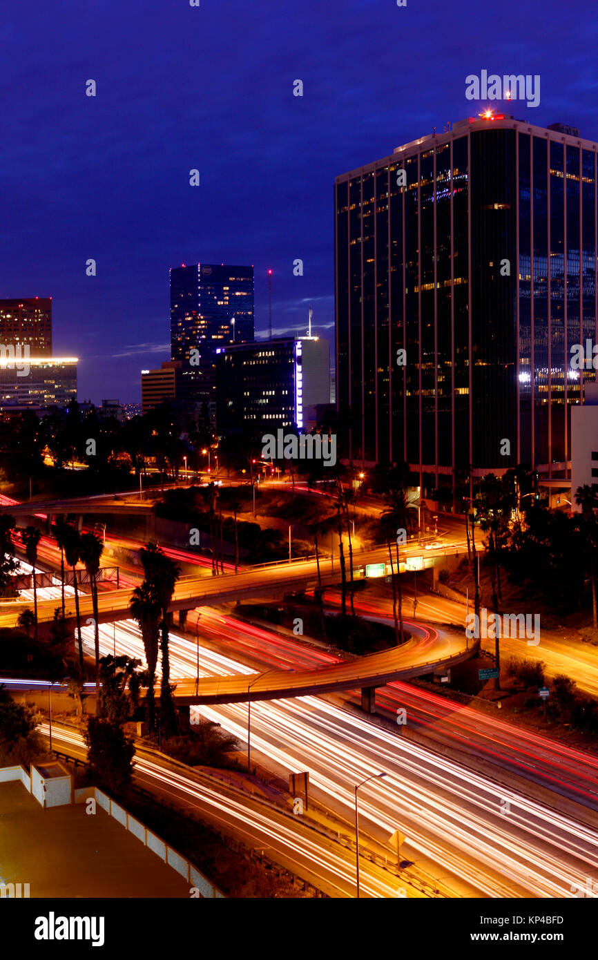 Los angeles freeways hi-res stock photography and images - Alamy