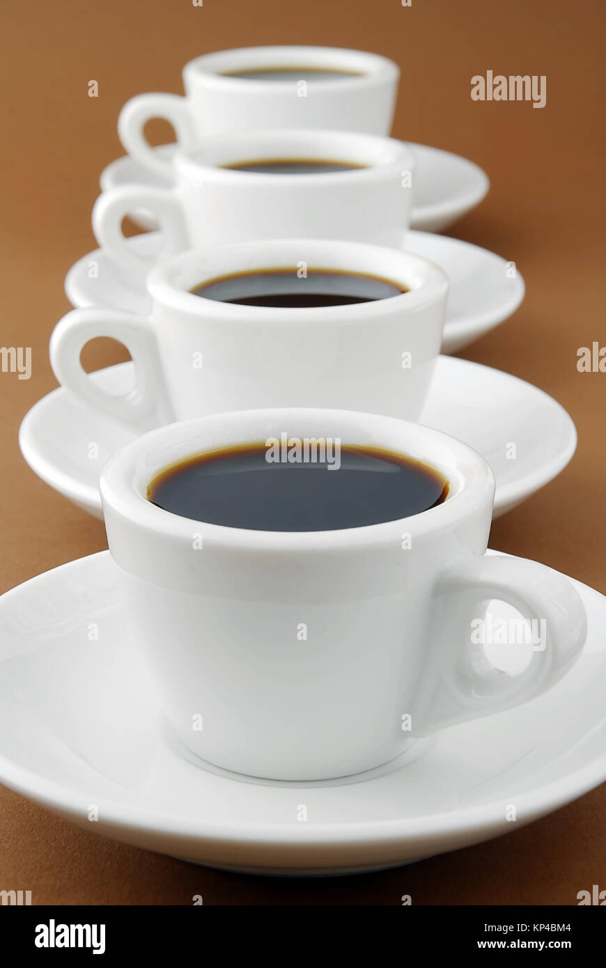 Row full coffee hi-res stock photography and images - Alamy