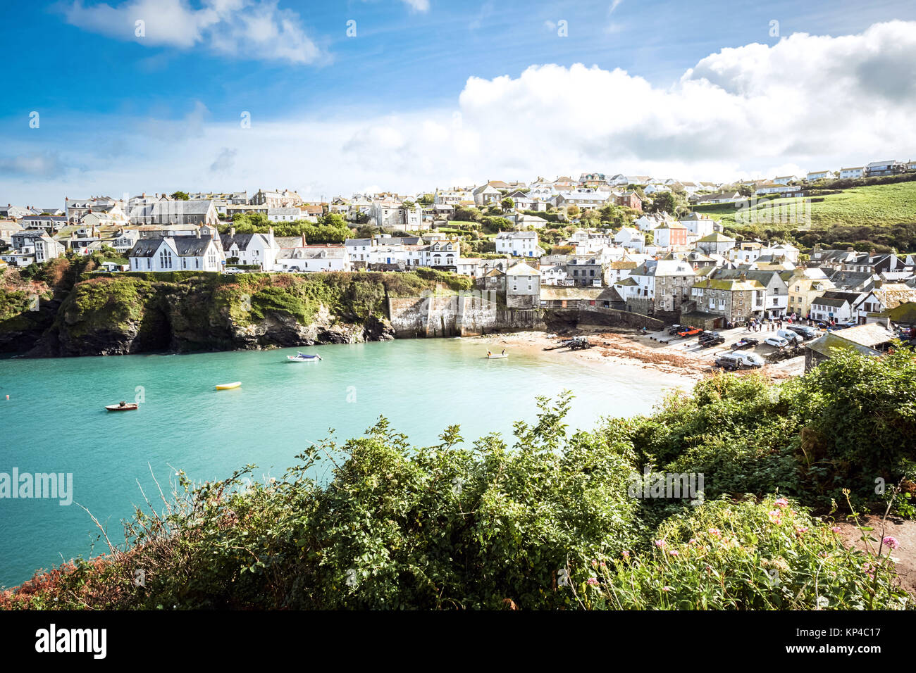 old fishing village / Port Isaac, the little village on the sea in ...