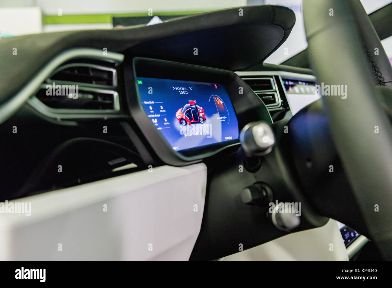 Tesla model x interior hi-res stock photography and images - Alamy