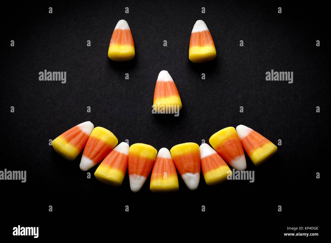 candy corn smiling face Stock Photo - Alamy
