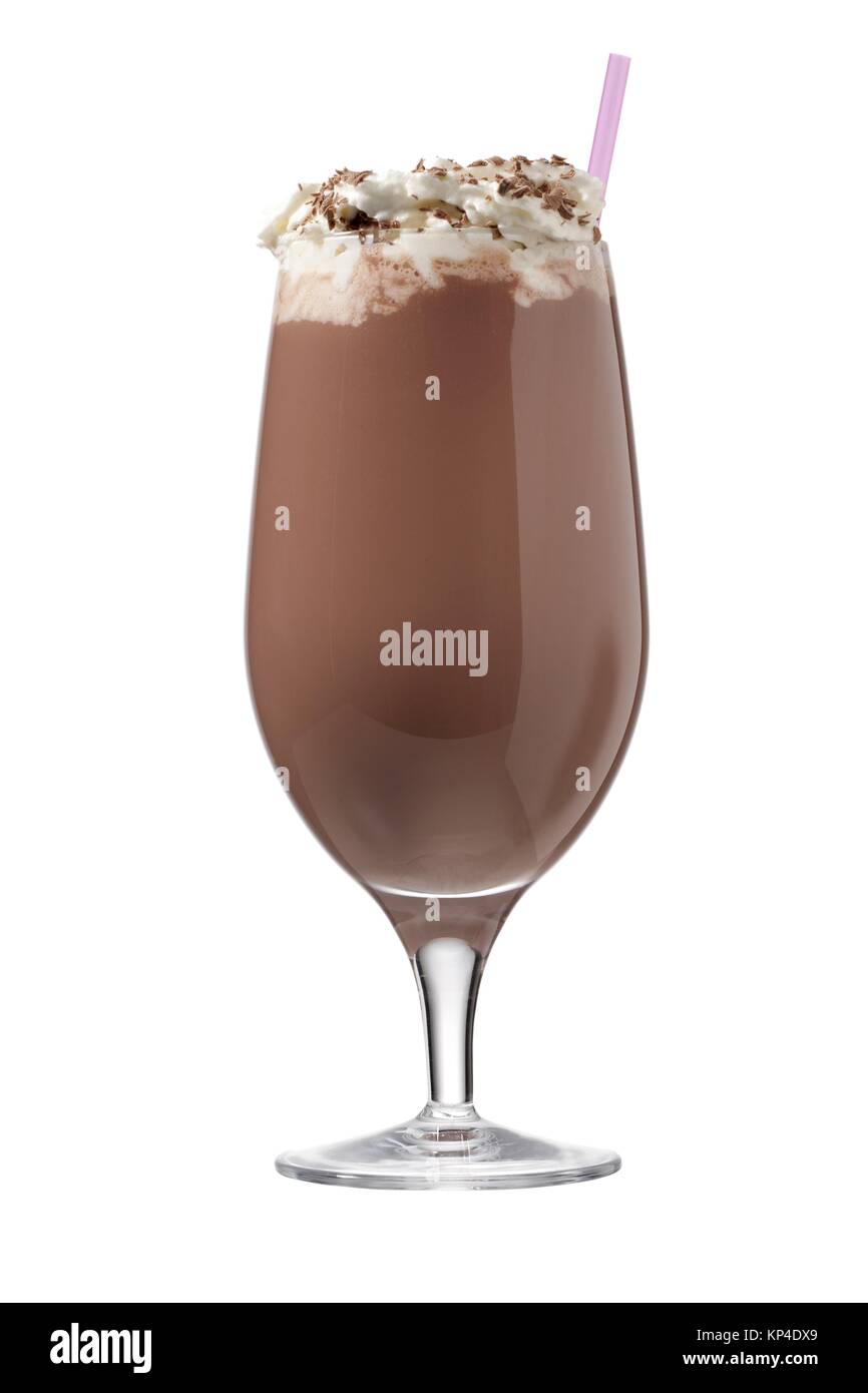 Chocolate ice cream milkshake drinks hi-res stock photography and ...