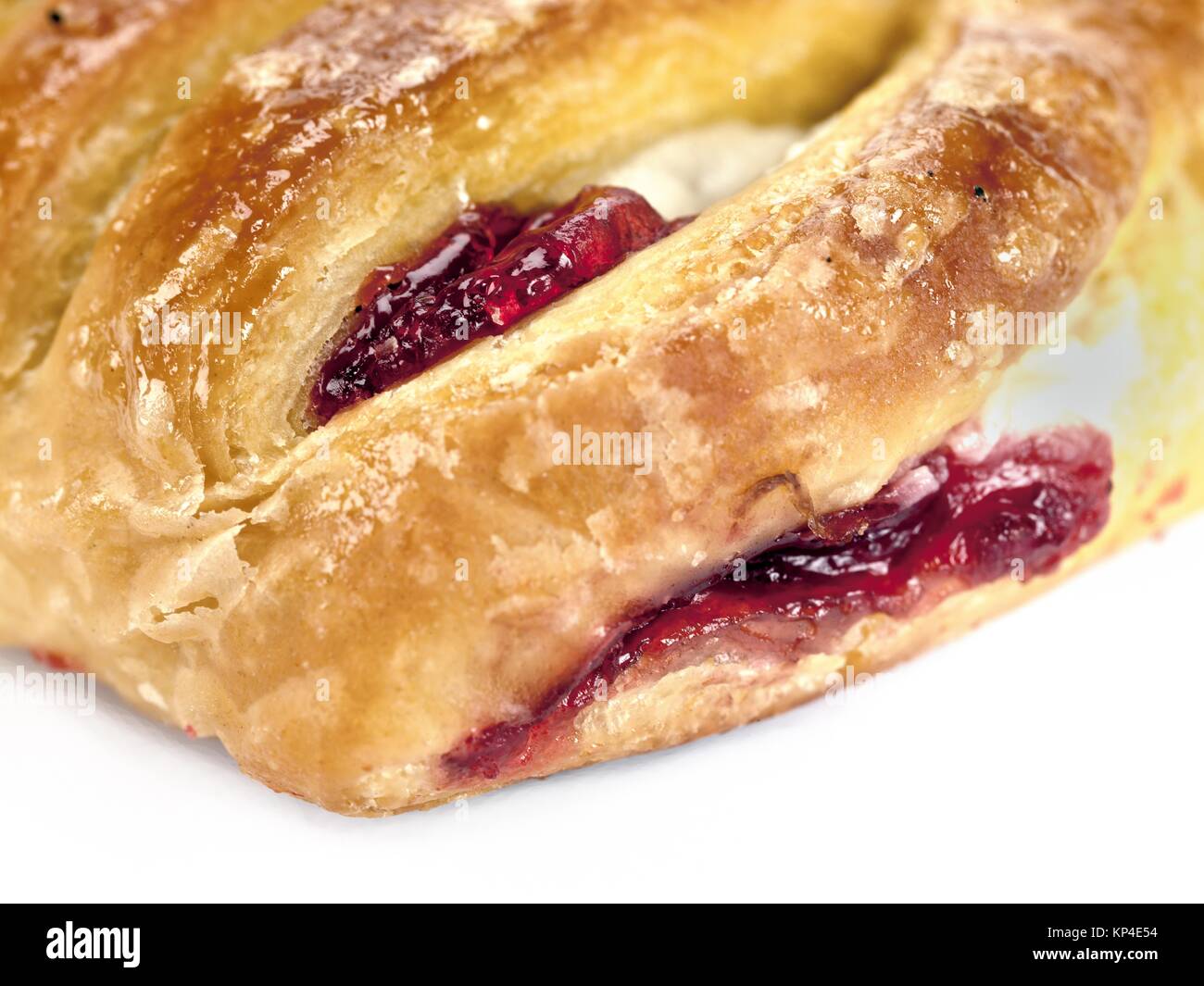 close up of a delicious danish Stock Photo - Alamy