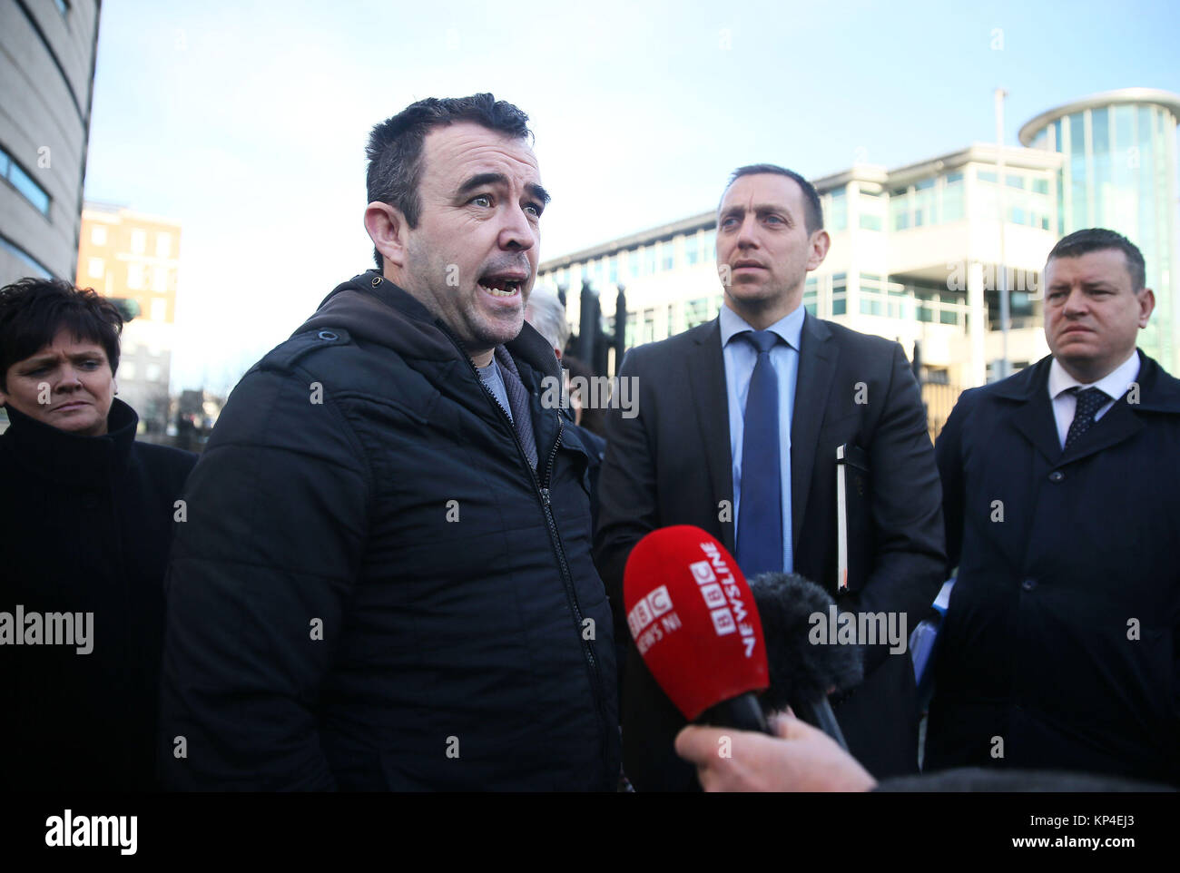 Sentence hearing loyalist supergrass gary haggarty hi-res stock ...