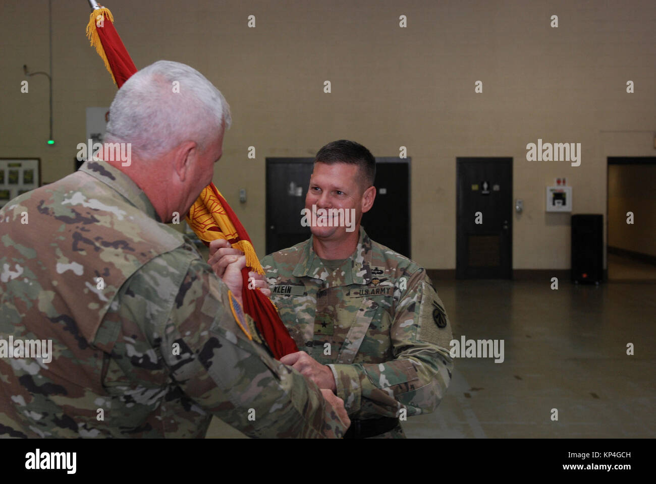 Brig. Gen Steven T. Eveker, Acting Commanding General of the 377th Theater Support Command ...