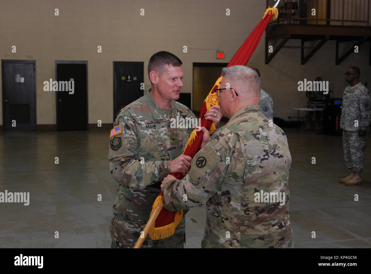 Brig. Gen. Martin F. Klein the commander of the Deployment Support ...