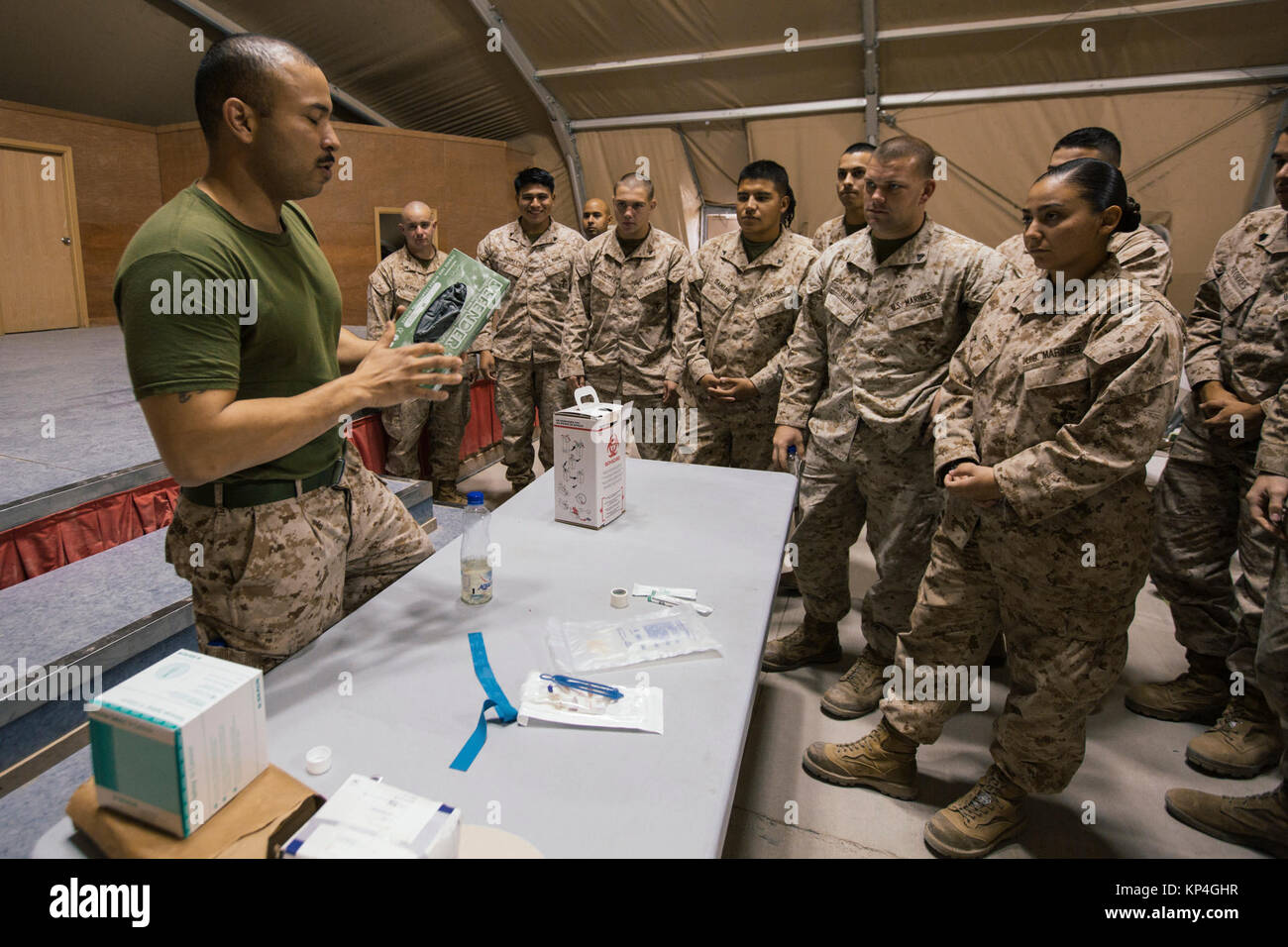 U.S. Navy Hospital Corpsman 1st Class Roberto C. Garcia, Ground Combat ...