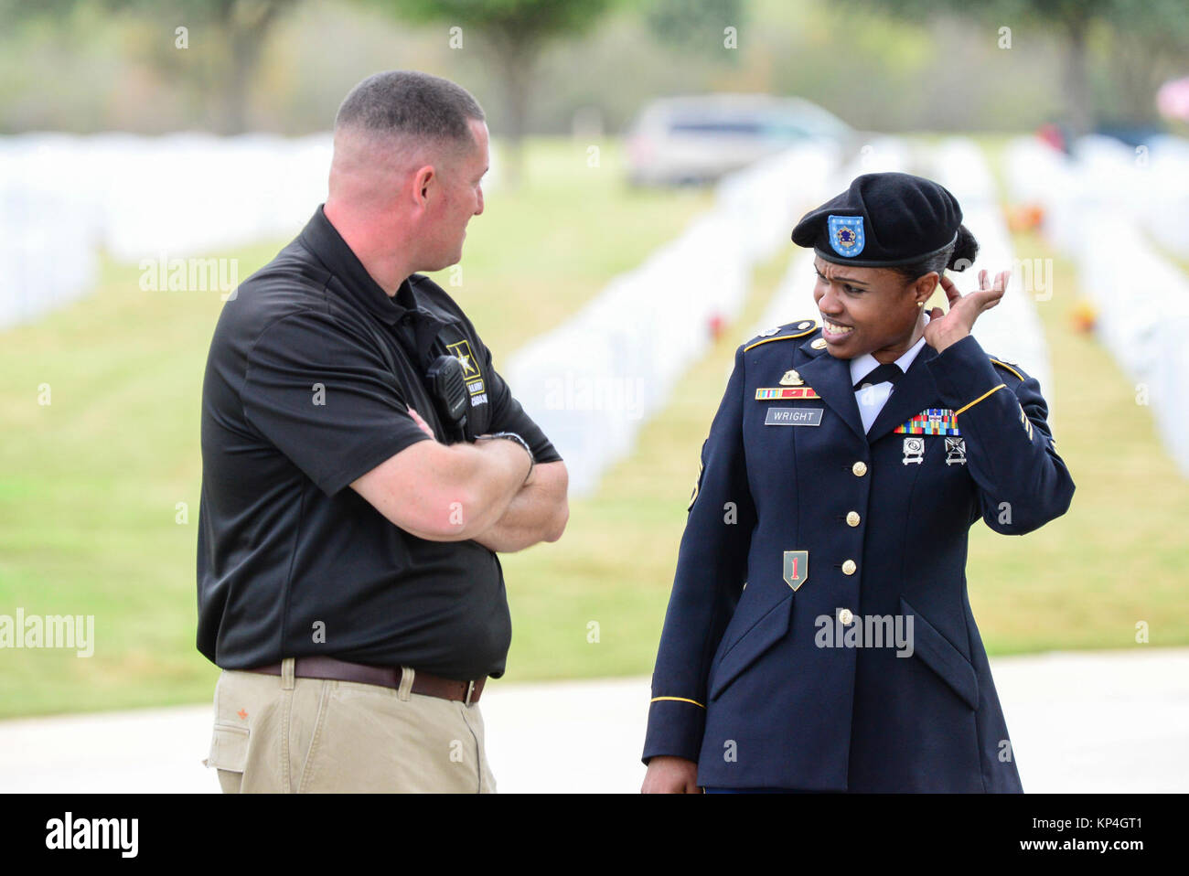Family, friends, and comrades of retired Gen. Richard E. Cavazos, the U ...