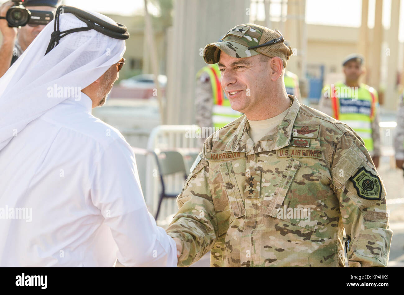 U.S. Air Force Lt. Gen. Jeffrey Harrigian, commander of the U.S. Air ...