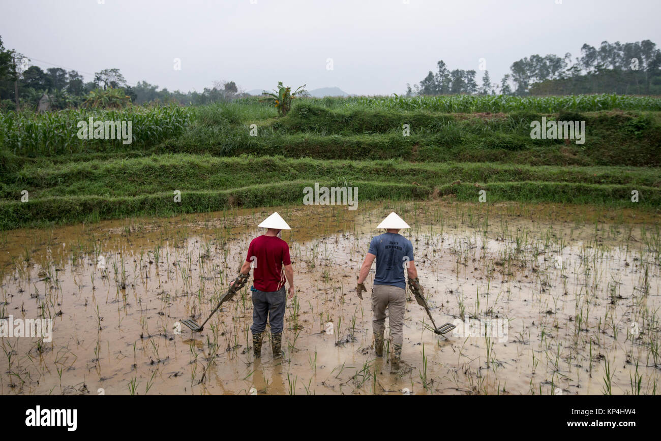 U.S. Air Force Senior Airman Eric Posey and Staff Sgt. Chase McFeron ...