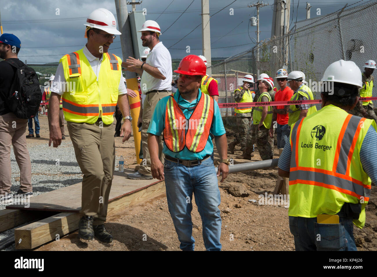 SAN JUAN, Puerto Rico. – Jose Sanchez, the director of power grid ...