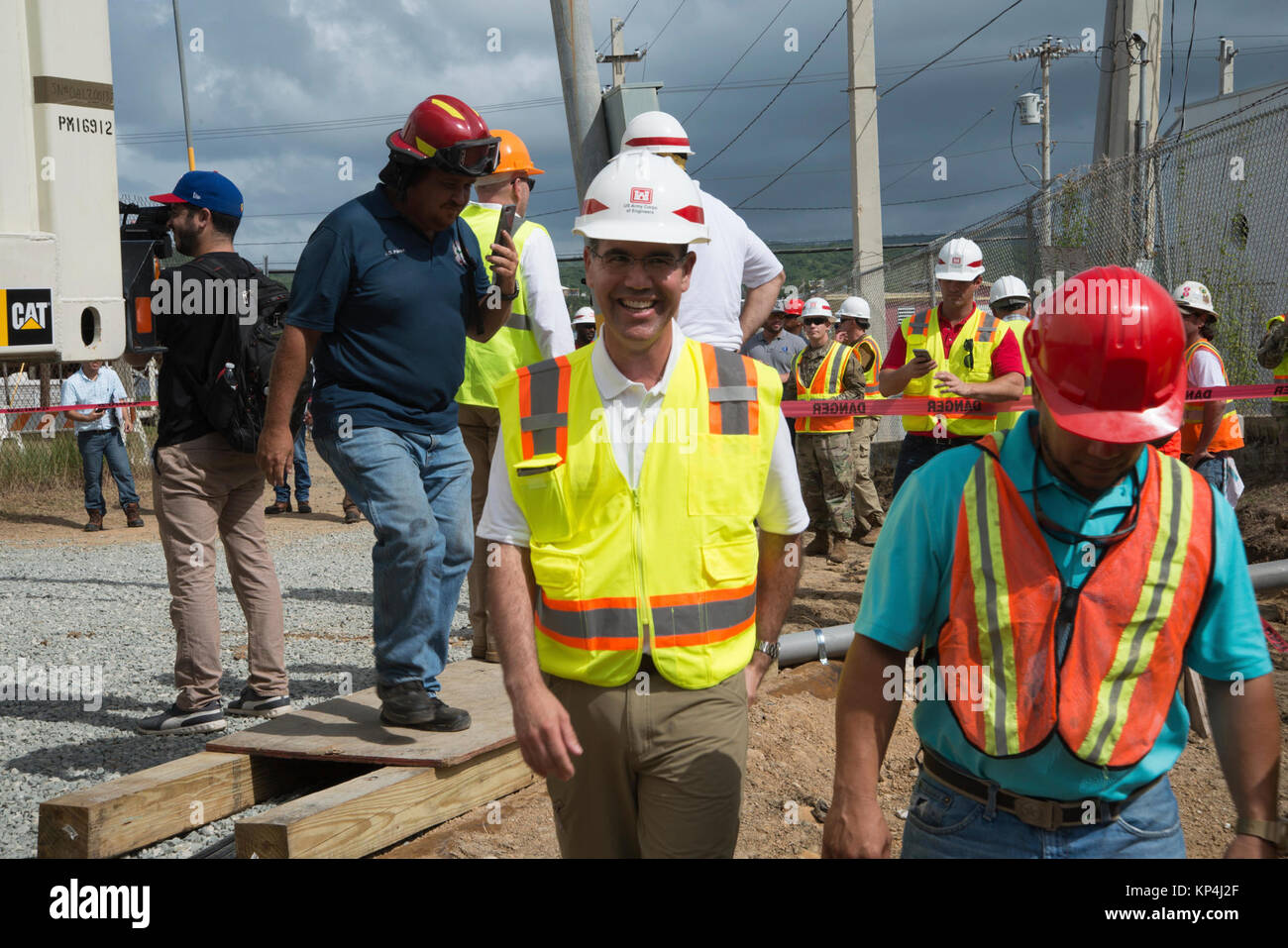 SAN JUAN, Puerto Rico. – Jose Sanchez, the director of power grid ...