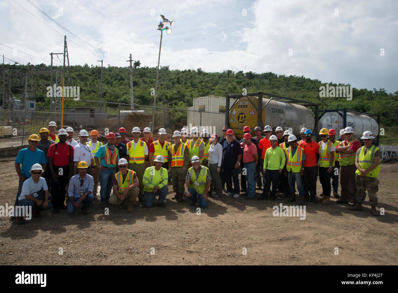 SAN JUAN, Puerto Rico. – A members of U.S. Military, Federal Emergency ...