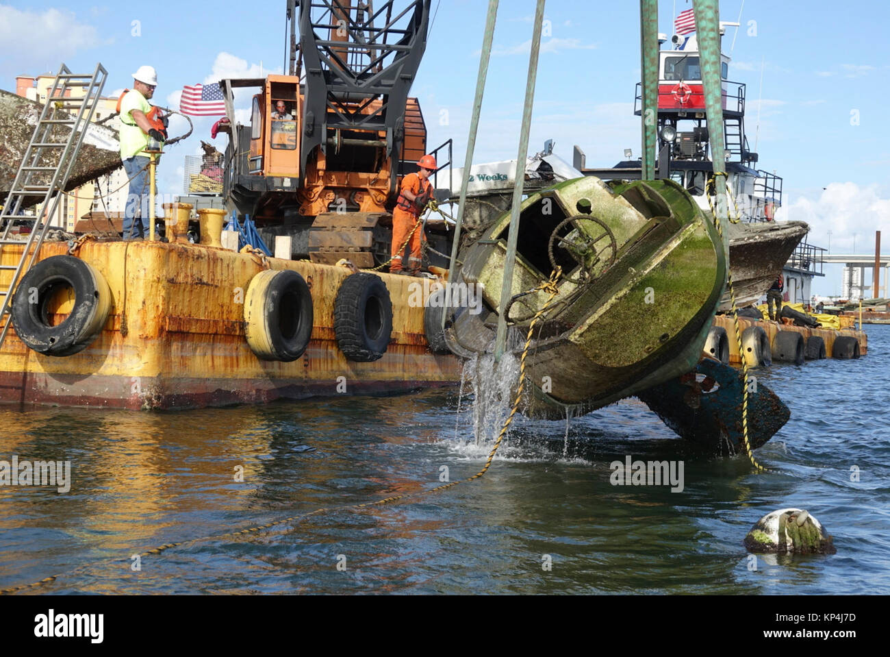 Emergency Support Function 10 (ESF-10) Florida response crews conduct ...