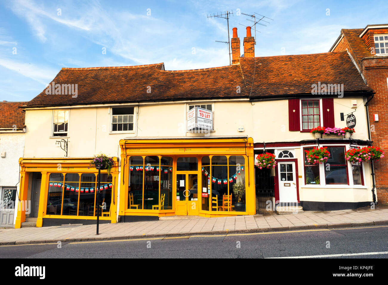North Hill street view - Colchester, Essex, England Stock Photo - Alamy