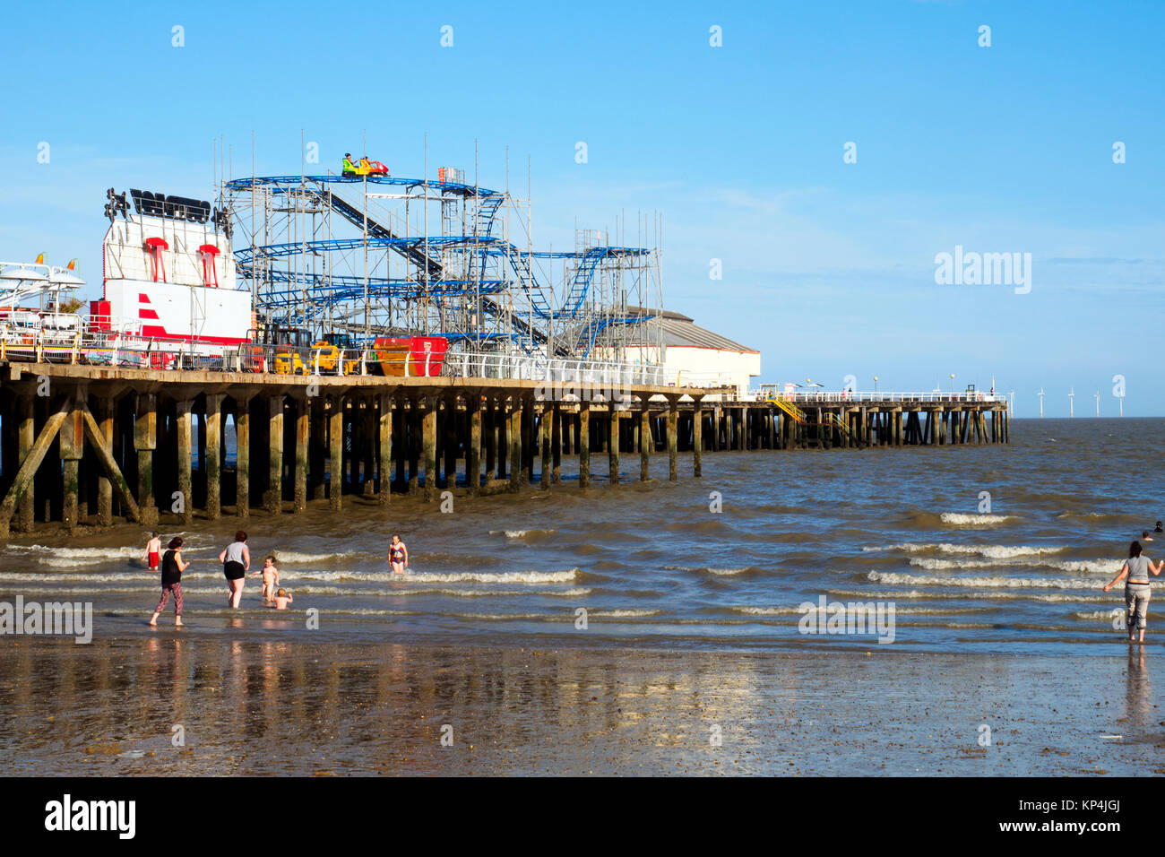 The pier of Clacton on Sea - Essex, England Stock Photo - Alamy