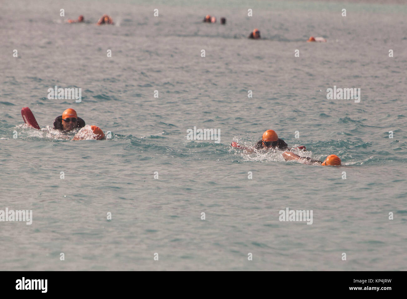 U.S. Marines attending a Marine Corps Instructor Course of Water ...
