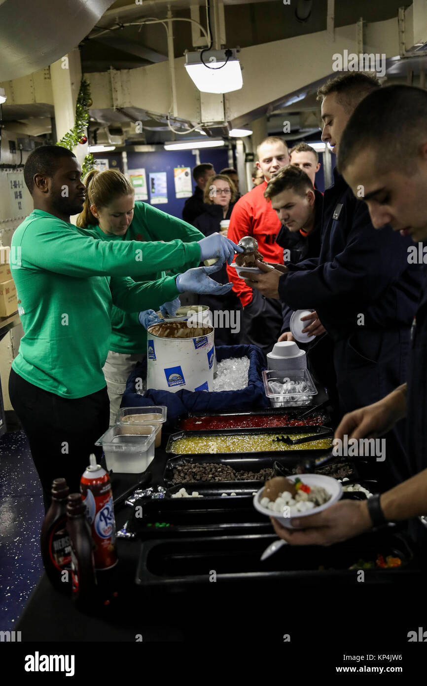 Aboard the Nimitz-class aircraft carrier USS Abraham Lincoln (CVN 72 ...