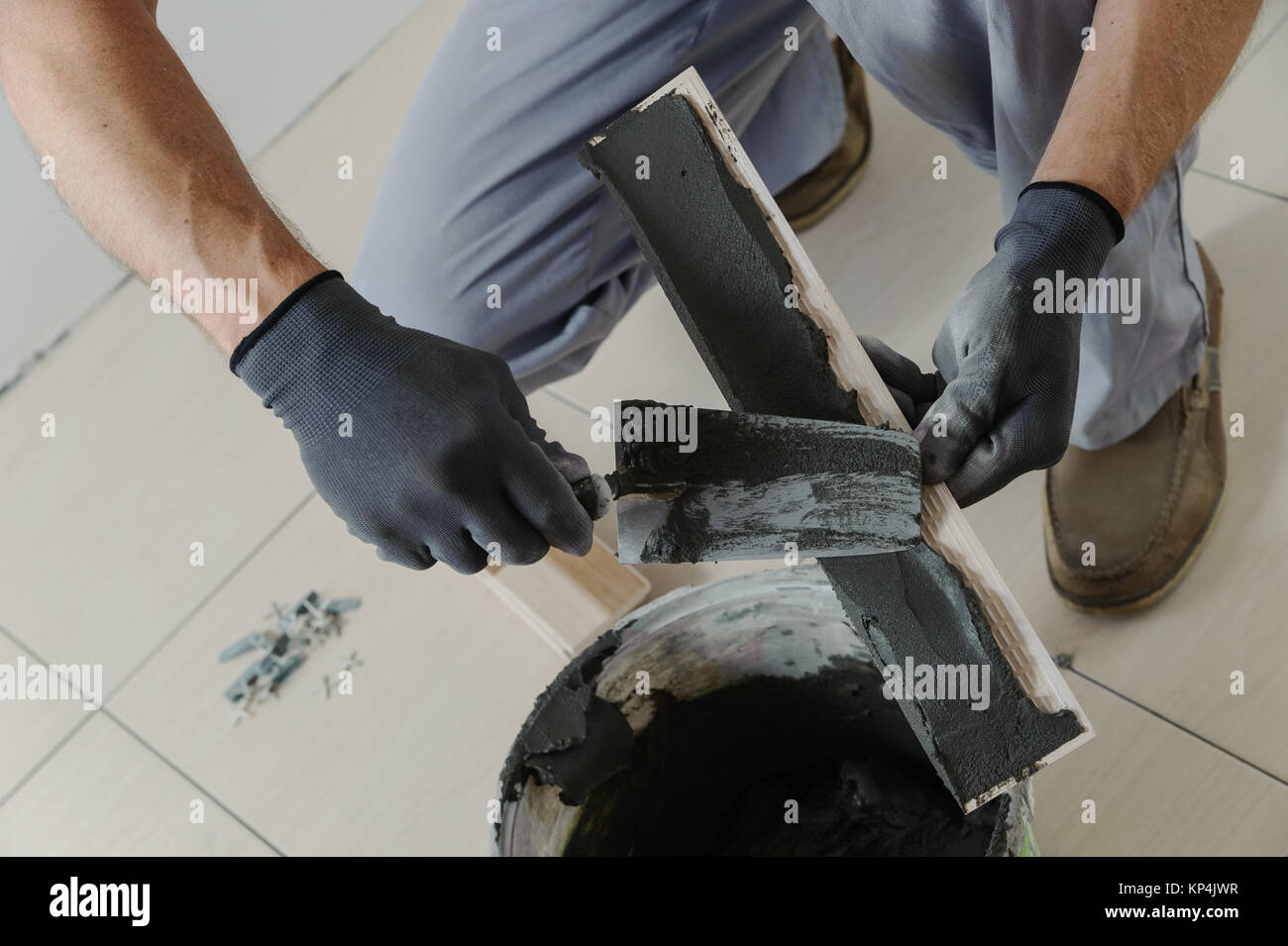 Apply adhesive hi-res stock photography and images - Alamy
