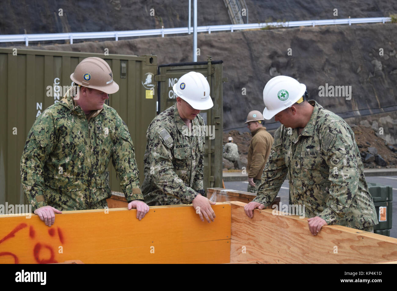 SASEBO, Japan (Dec. 6, 2017) Seabees from 30th Naval Construction ...