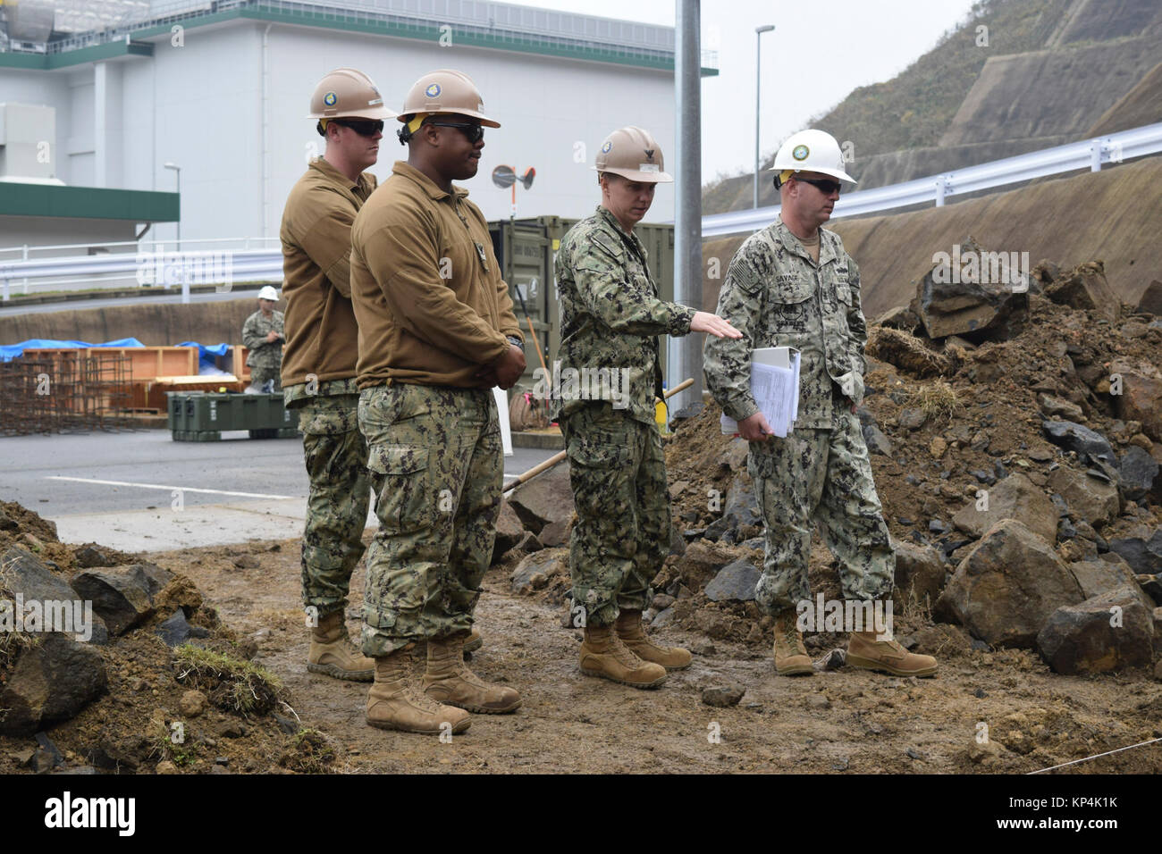 SASEBO, Japan (Dec. 6, 2017) Seabees from 30th Naval Construction ...