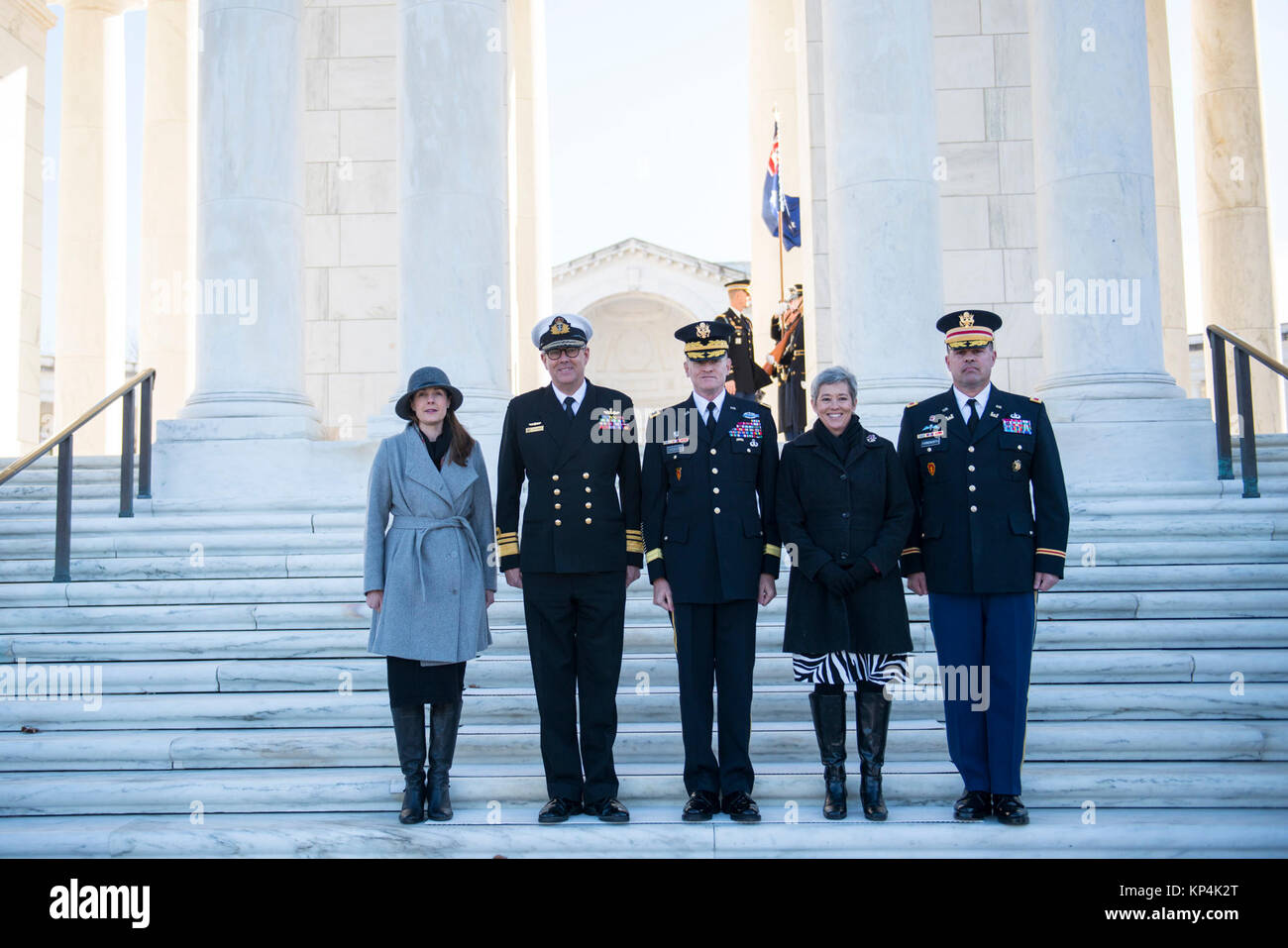 Vice Chief of the Australian Defence Force, Vice Adm. Ray Griggs (left ...