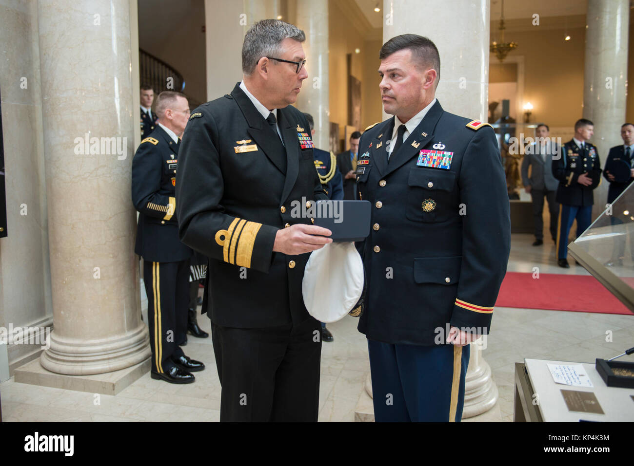 Vice Chief of the Australian Defence Force, Vice Adm. Ray Griggs (left ...