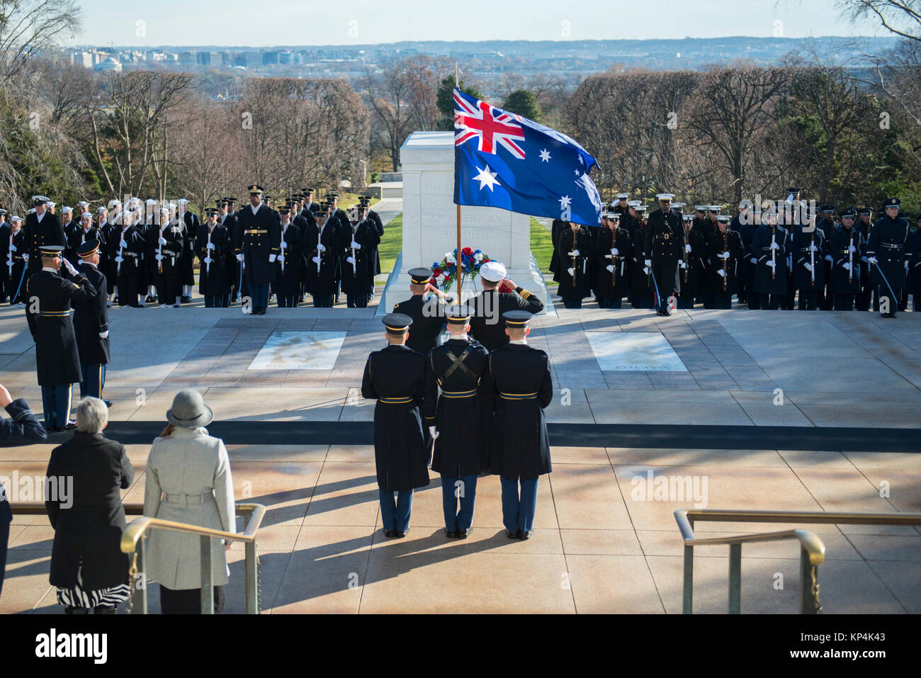 Vice Chief of the Australian Defence Force, Vice Adm. Ray Griggs (right ...