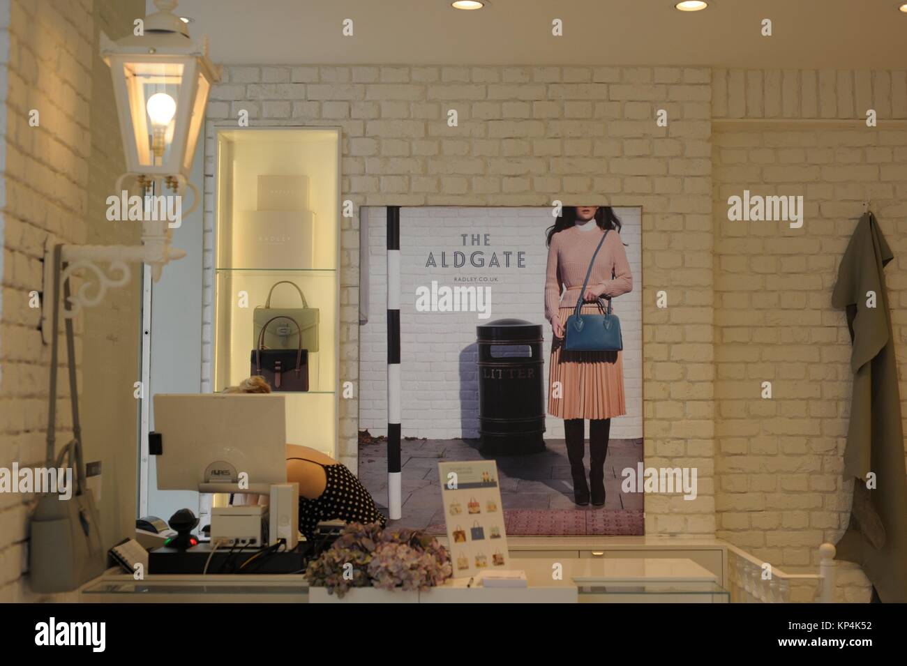 Radley, Shop exterior and Interior Stock Photo - Alamy