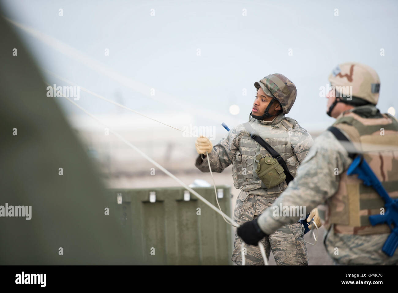 Senior Airman Terrell Rogers, 366th Civil Engineer Squadron Heating ...