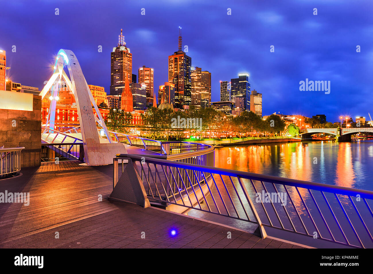 Yarra river bridge melbourne hi-res stock photography and images - Alamy