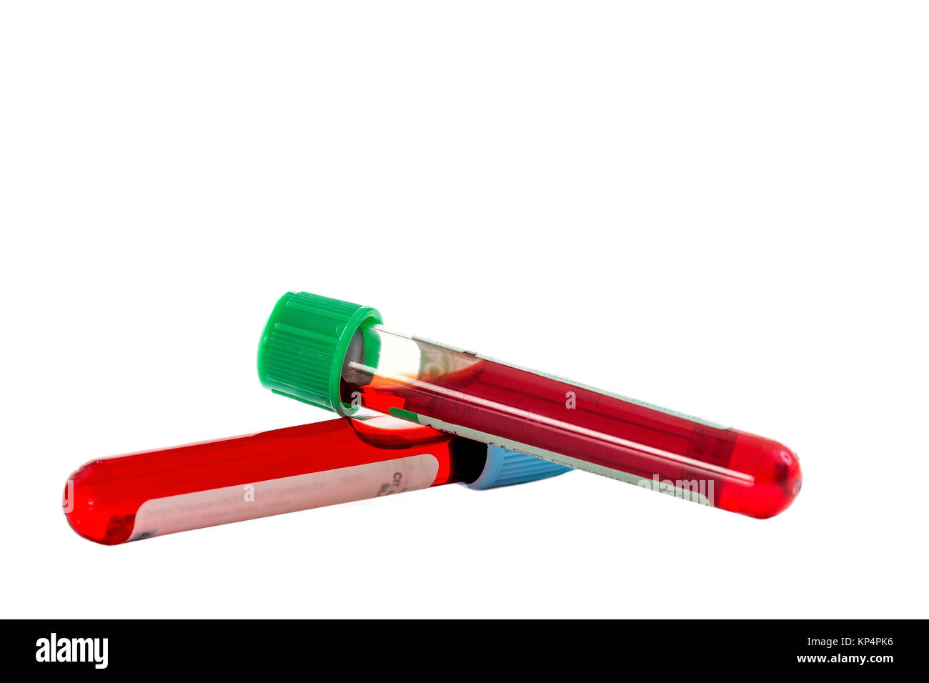 Blood sample research analysis Cut Out Stock Images & Pictures - Alamy