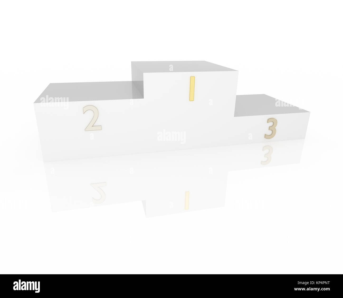 Three level podium Cut Out Stock Images & Pictures - Alamy