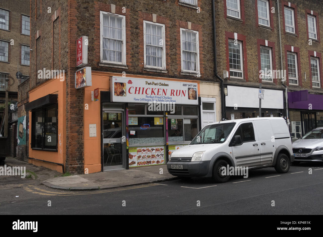 Peri Peri Chicken shop Stock Photo - Alamy