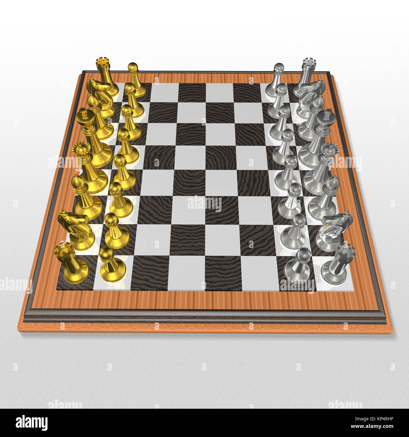 3d create chess art Stock Photo - Alamy