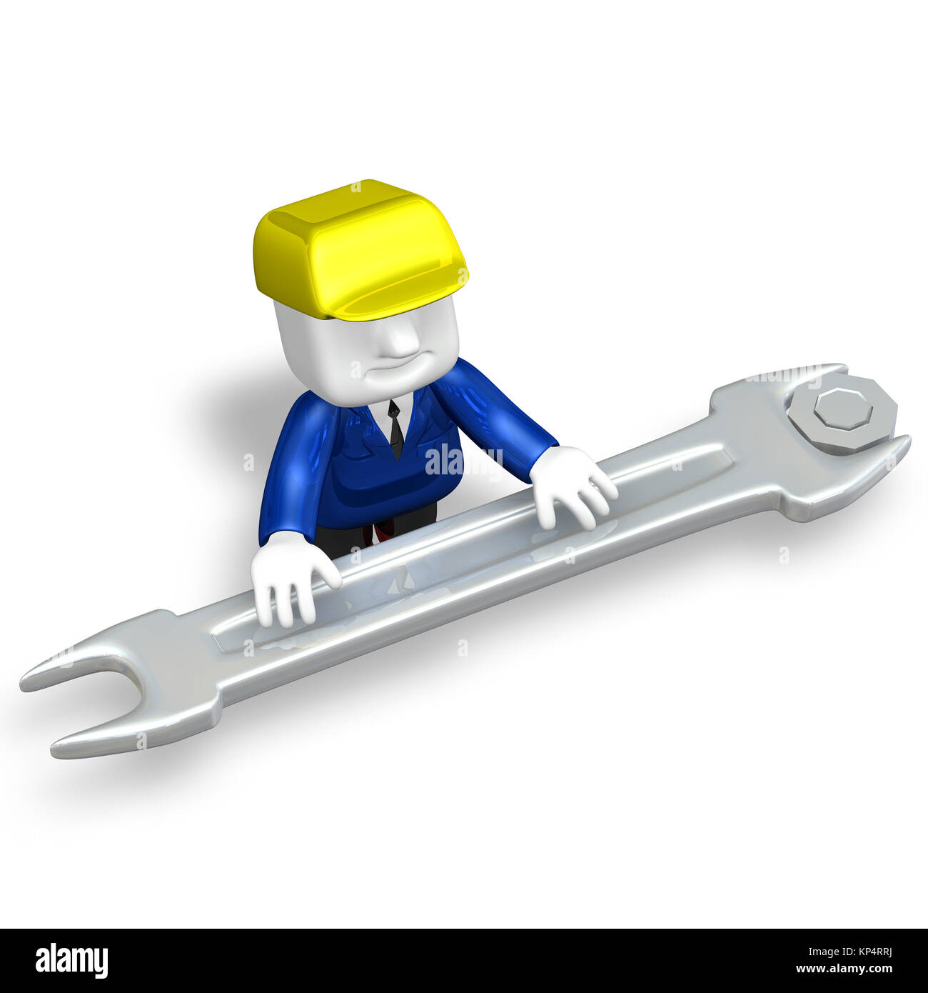 3d engineer working with his tool Stock Photo - Alamy