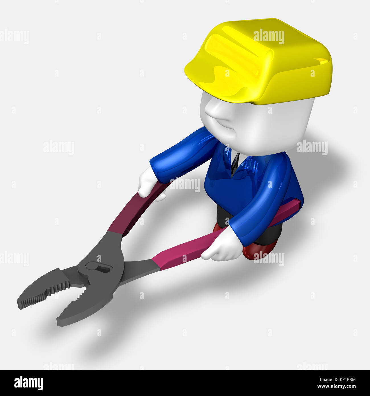 3d engineer working Stock Photo - Alamy