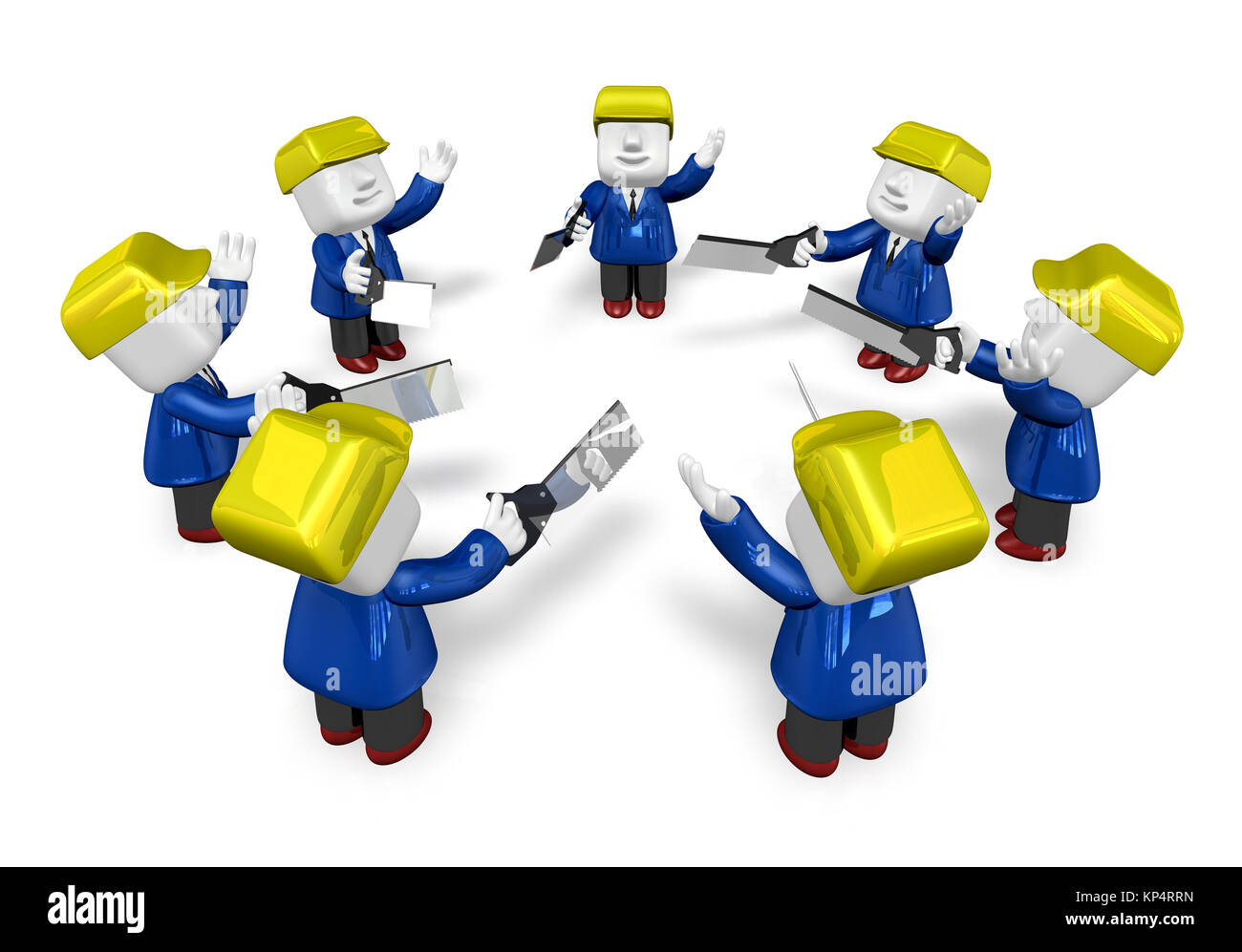 3d engineers working with his tool Stock Photo - Alamy