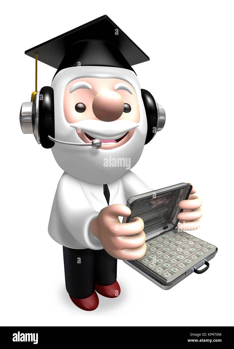 Doctor headset Cut Out Stock Images & Pictures - Alamy