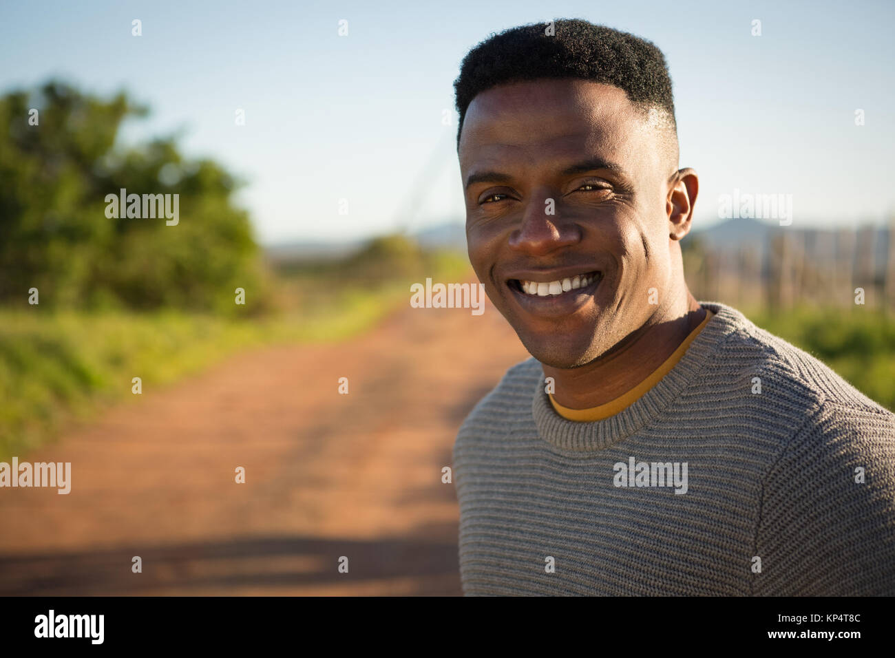 Happy man on weighing hi-res stock photography and images - Alamy