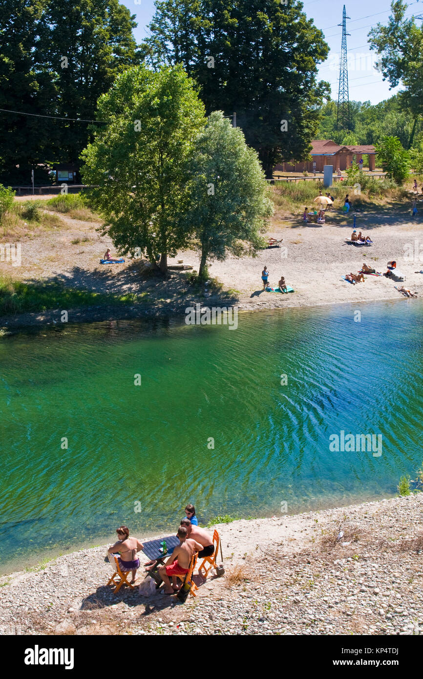 Turbigo, Ticino river, Lombardy, Italy Stock Photo - Alamy