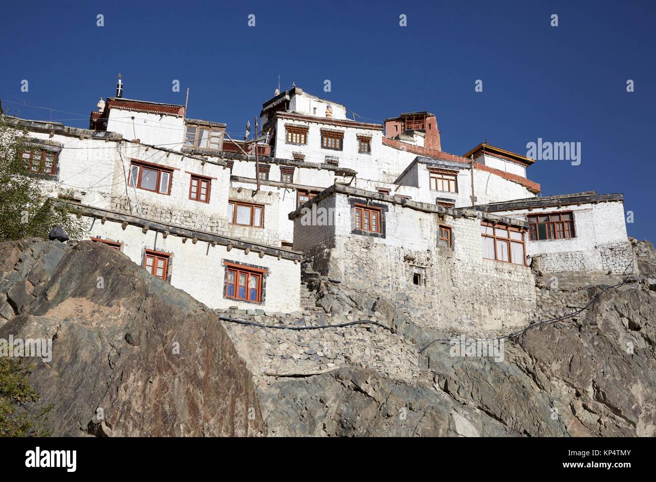 Diskit Gompa, Diskit, Valle de Nubra, Ladakh, India Stock Photo - Alamy