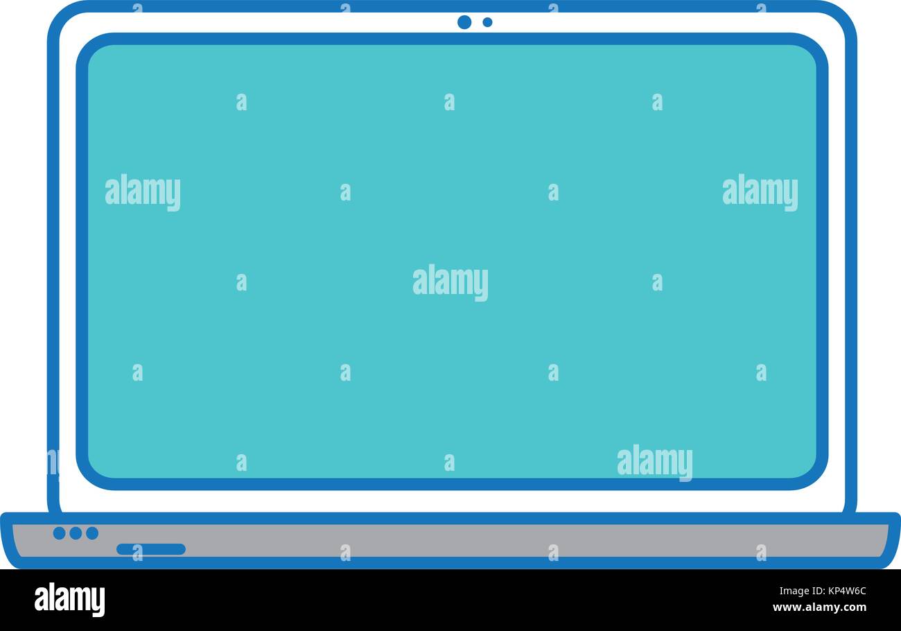 Isolated laptop design Stock Vector Image & Art - Alamy