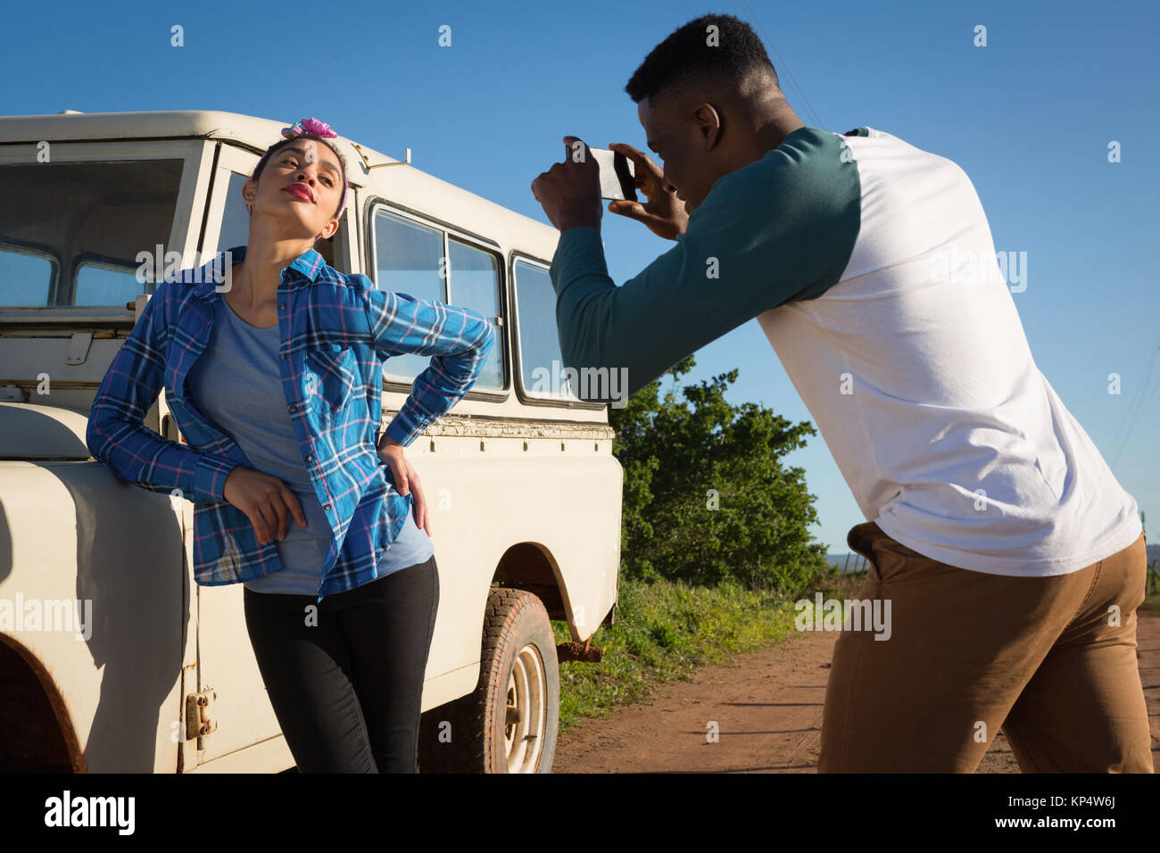 Man clicking picture with phone hi-res stock photography and images - Alamy