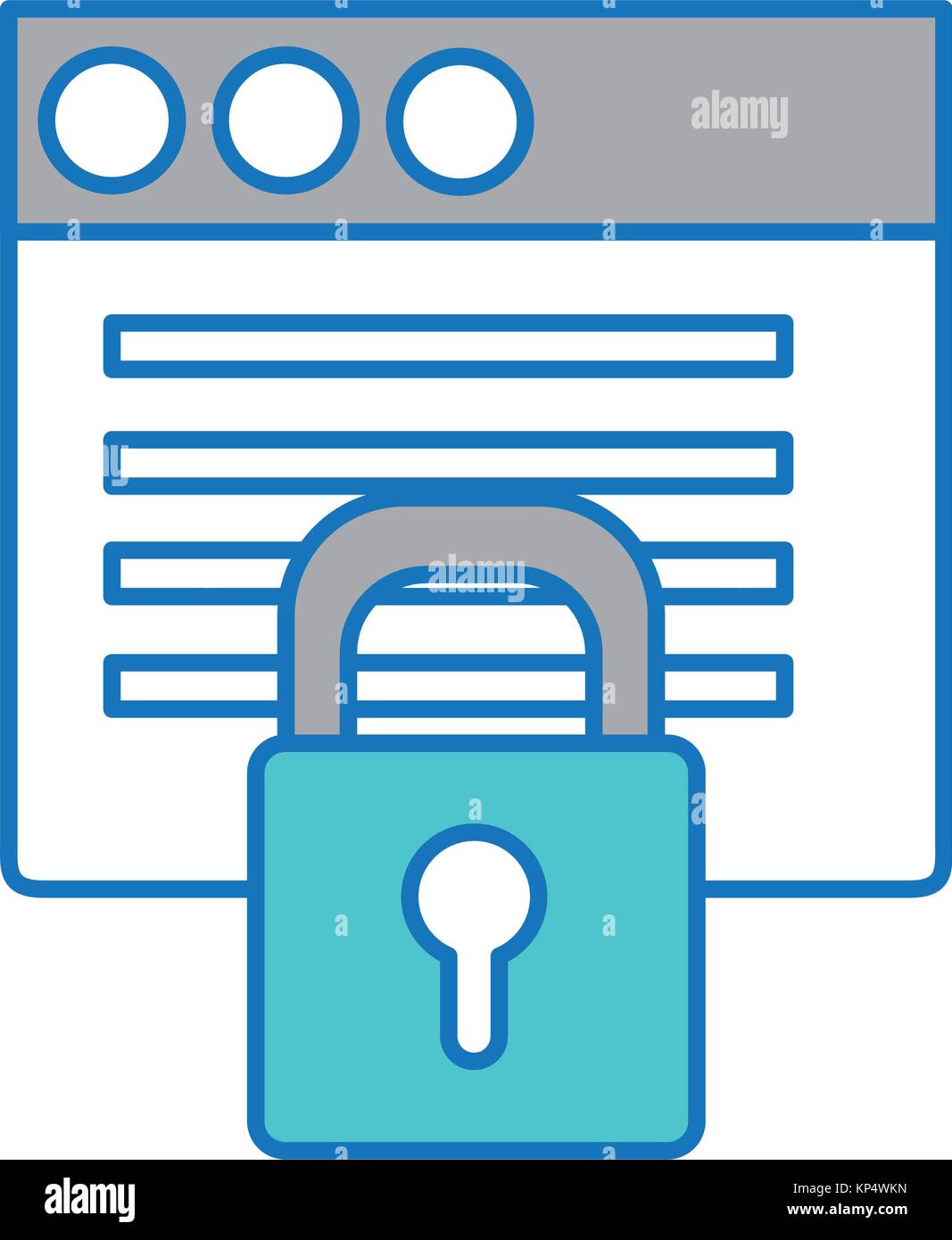 Isolated website design Stock Vector Image & Art - Alamy